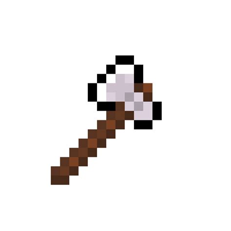Pixilart Minecraft Axe By Dagirlizin