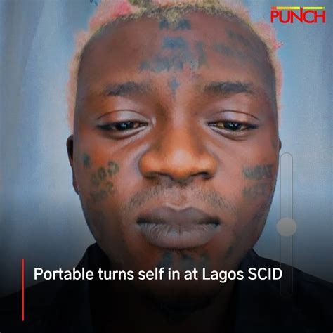 Controversial Singer Habeeb Okikiola Popularly Known As Portable Has