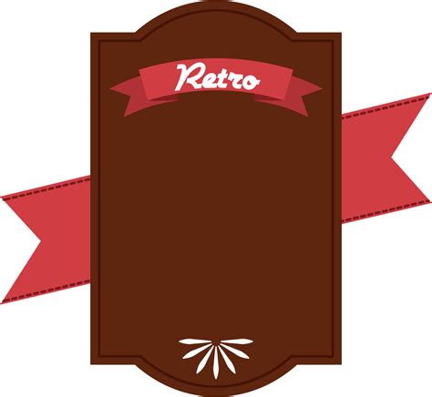 Free Simple Retro Label Design For Multiple Vector 328467