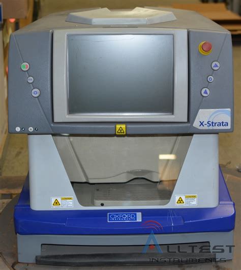 X Strata 980 Oxford Instruments Xrf Spectrometer Coating Thickness Measurement Elemental