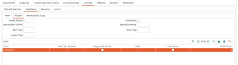 Lifestyle — Gnu Health Hospital Information System Documentation