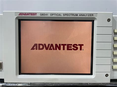 Advantest Q8341 Optical Spectrum Analyzer Hene Laser Low Novus