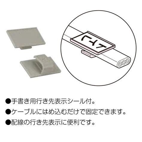 【法人限定】【10個セット】 未来工業 Gkf Vvf 表示プレート Fケーブル用 1袋20コ入り Vvfケーブル 表示 プレート 行先表示