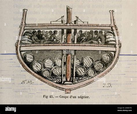 African Slaves On Ships
