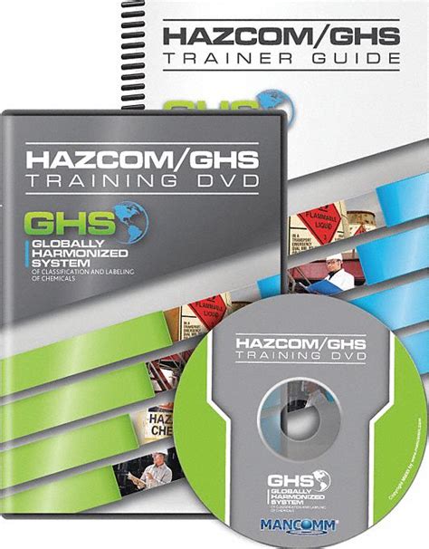 Mancomm Hazcom Ghs Training System English Dvd 54jg83 36t 599 01