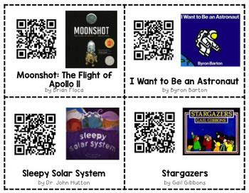 Space QR Code Read Alouds By Morgan Elliott Lakeside Teaching TpT