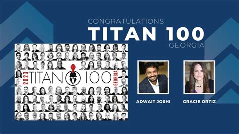Adwait Joshi Dataseers Ceo And Gracie Ortiz Coo Named Recipients Of The 2023 Georgia Titan