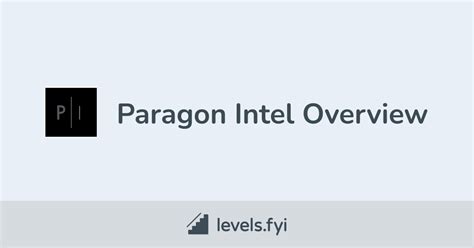 Paragon Intel Careers Levelsfyi
