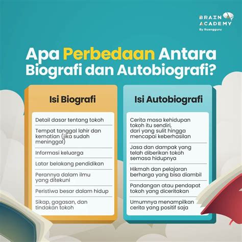 6 Perbedaan Biografi Dan Autobiografi Serupa Tapi Tak Sama Riset