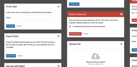 Modern Enterprise Ui Design Part Modal Dialogs Enterprise