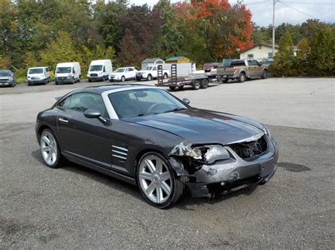 Salvage Chrysler Crossfires For Sale
