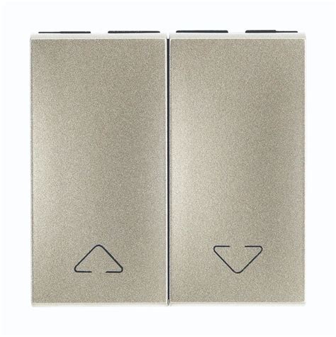 10a Arteor Double Switch For Electric Shutter 2 Module Champagne At ₹ 1062 Piece In Mumbai