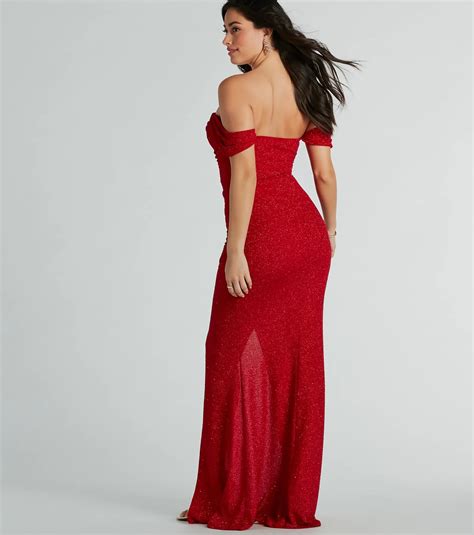 Off The Shoulder Evening Dresses And Windsor
