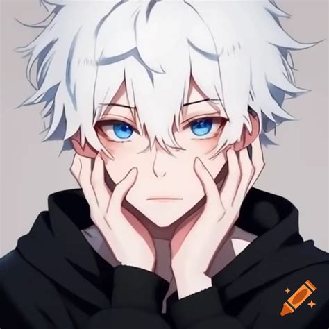 Sunagakure Shinobi With Black Hair And Green Eyes Crouched In Shadows