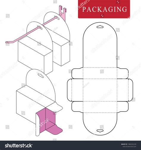 Packaging Hang Hook Stock Vector Royalty Free 1380232220 Shutterstock