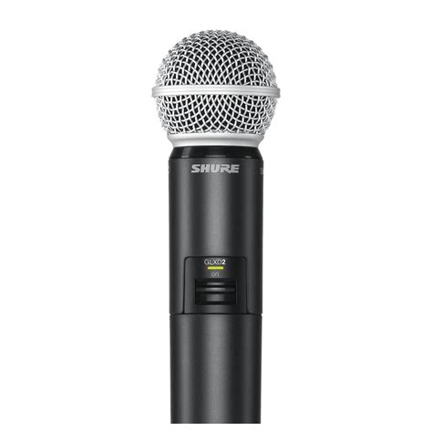 Shure Glxd2sm58 Digital Wireless Handheld Microphone Transmitter