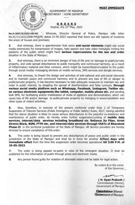 Manipur Violence News N Biren Singh Govt Extends Internet Suspension