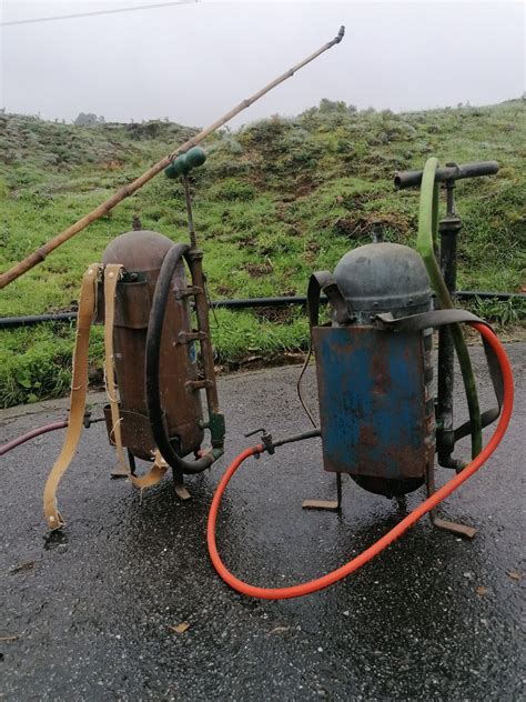 Aparelhos de sulfatar pulverizar antigo São Vicente OLX Portugal