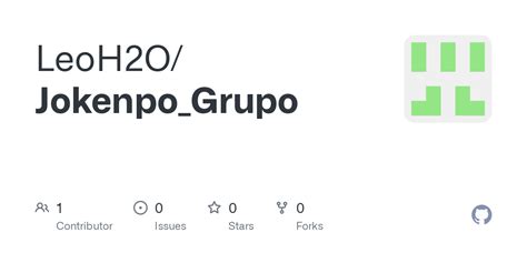 Github Leoh O Jokenpo Grupo