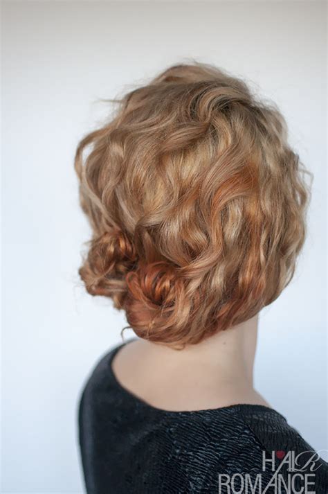Hairstyle Tutorial For Curly Hair The Double Bun Hair Romance