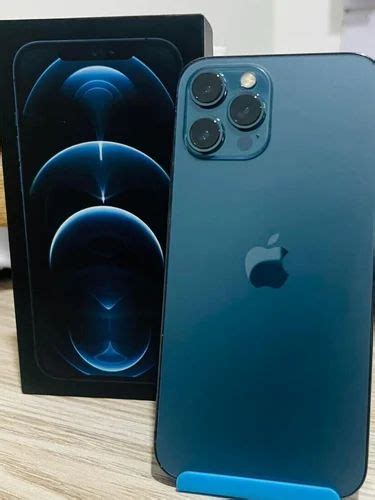 Apple Iphone 12 Pro Max 512 GB Pacific Blue Unlocked New With Warranty Memory Size 6GB