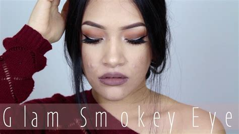 Grwm Glam Smokey Eye♡ Youtube