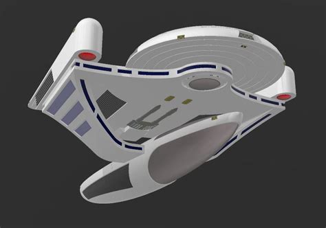 Star Trek Oberth Class Starship 3d File Stl Etsy