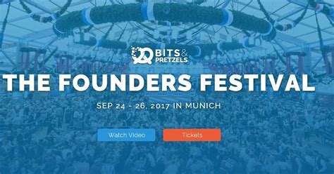 Bitsandpretzels Oktoberfest Networking Conferences 24 To 26 Sep 2017