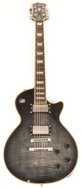 Agile Al 3200mcc Black Flame Fretless Guitar Reverb