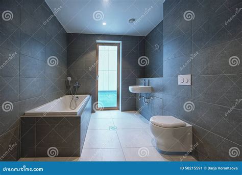 Batroom Interior Stock Image Image Of Construction Apparteent 50215591