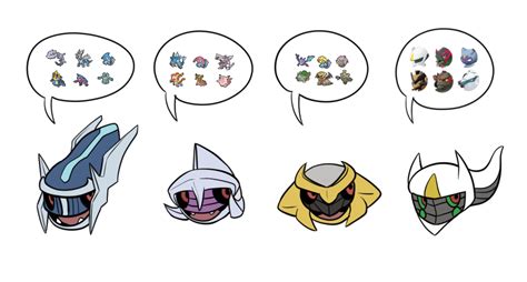 Pokemon Dialga Palkia Giratina
