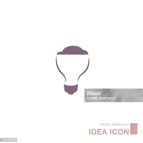 燈泡概念圖示設計向量圖形及更多創新圖片 創新 商標 雲 天空 Istock