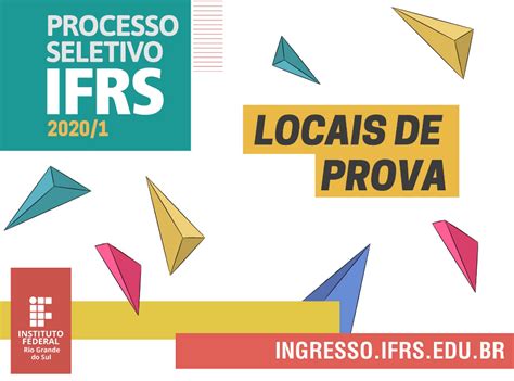 Divulgados Locais De Prova Do Processo Seletivo De Estudantes 20201