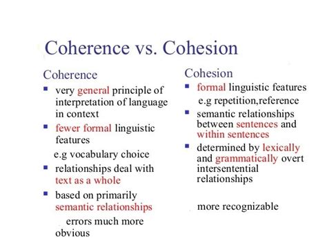 Coherence And Cohesion How To Write With Flow Coherence And Cohesion
