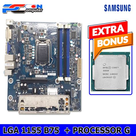 Jual Mobo Motherboard Mainboard B75 ATX Socket LGA 1155 DDR3 Shopee