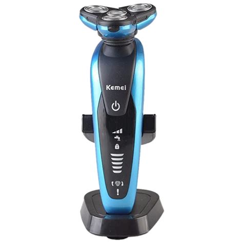 Kemei 3 In 1 Washable Shaver Men Shaving Machine Nose Trimmer Barbeador