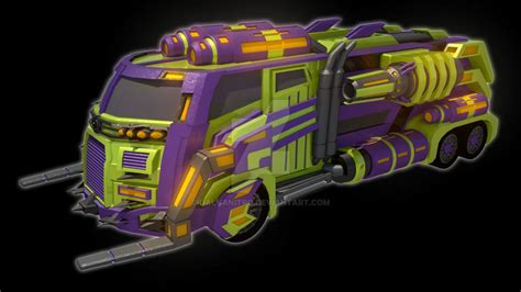 Vanguard Toxitron Vehicle Mode By Galvanitro On Deviantart