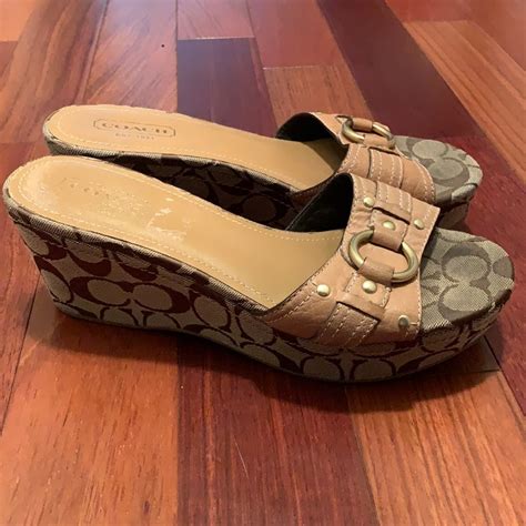 Coach Wedge Sandals Gem