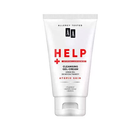 Aa Help Krem Żel Do Mycia Twarzy Cera Atopowa 5900116014449 • Cena