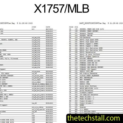 Apple Macbook Air A2337 M1 X1757 820 02016 Schematic