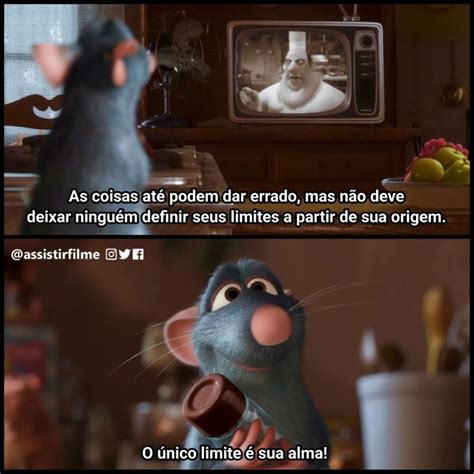Júlia Pistori on Instagram Filme Ratatouille 2007 Lembrou
