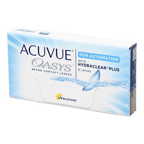 Acuvue Oasys for Astigmatism (6 линз) контактные линзы купить в ...