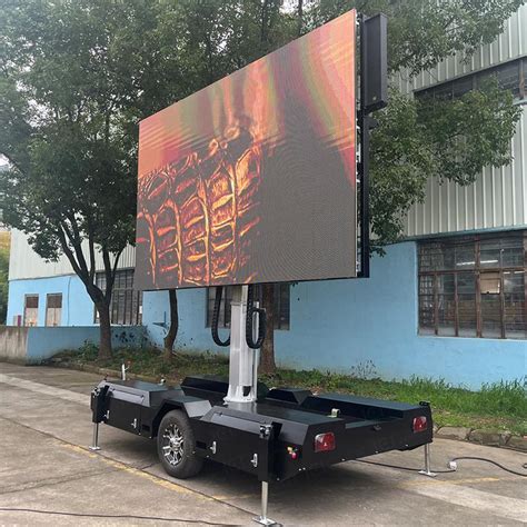 China Outdoor Mobile Led Screen Trailer Factory And Manufacturers Jct