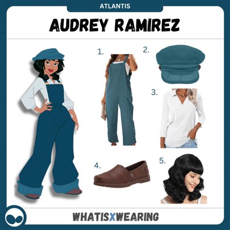 Audrey Ramirez Atlantis The Lost Empire Costume Guide