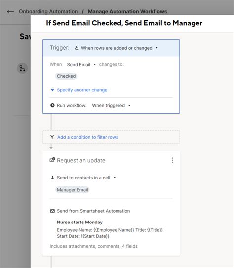 Automation Question Smartsheet Community