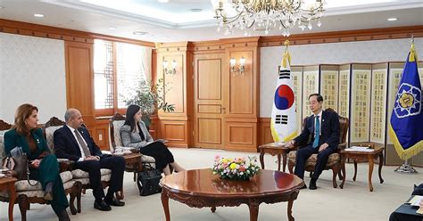 한덕수 총리 중미 6개국 외교차관 합동 접견