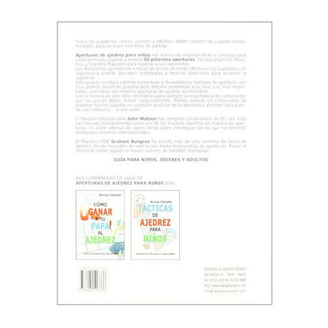 Aperturas De Ajedrez Para Niños Ajedrez Y Tableros