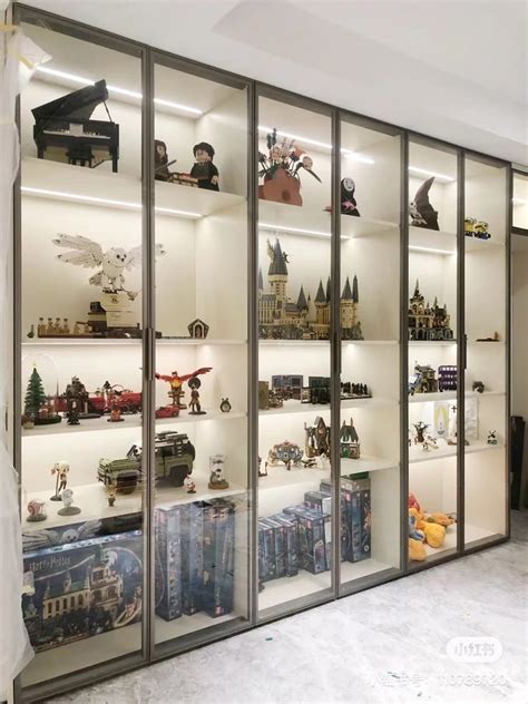 Lego Room Decor Glass Cabinets Display