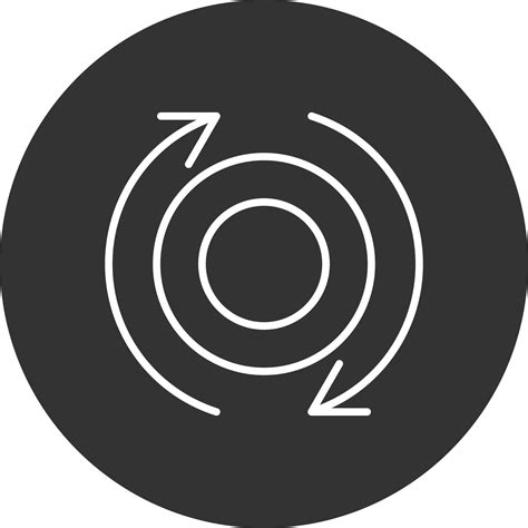 Rotate Line Inverted Icon 9891804 Vector Art At Vecteezy