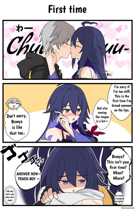 Trailblazer Caelus And Seele Honkai And 1 More Drawn By Kulo Jawa